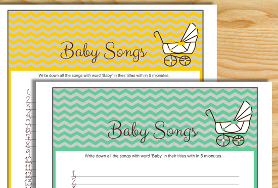 How many songs can you name with “Baby” in the title? Game How many songs can you name with “Baby” in the title? Game