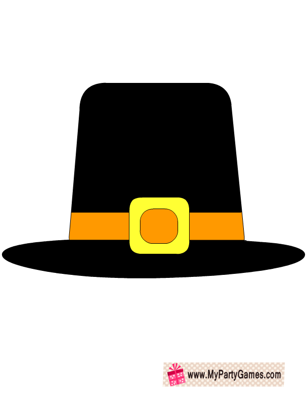 Pilgrim Hat Printable Customize And Print
